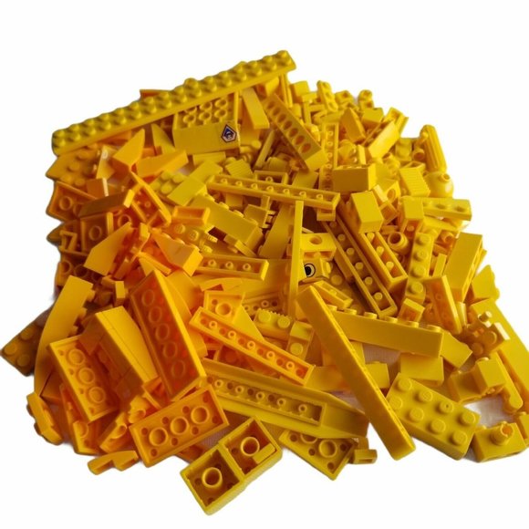 Lego | Toys | Lego Bulk Lot Dark Light Yellow Bricks Blocks Pi | Poshmark